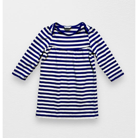 Baby Boden | Dresses | Baby Boden Blue White Striped Dress 824 Months ...